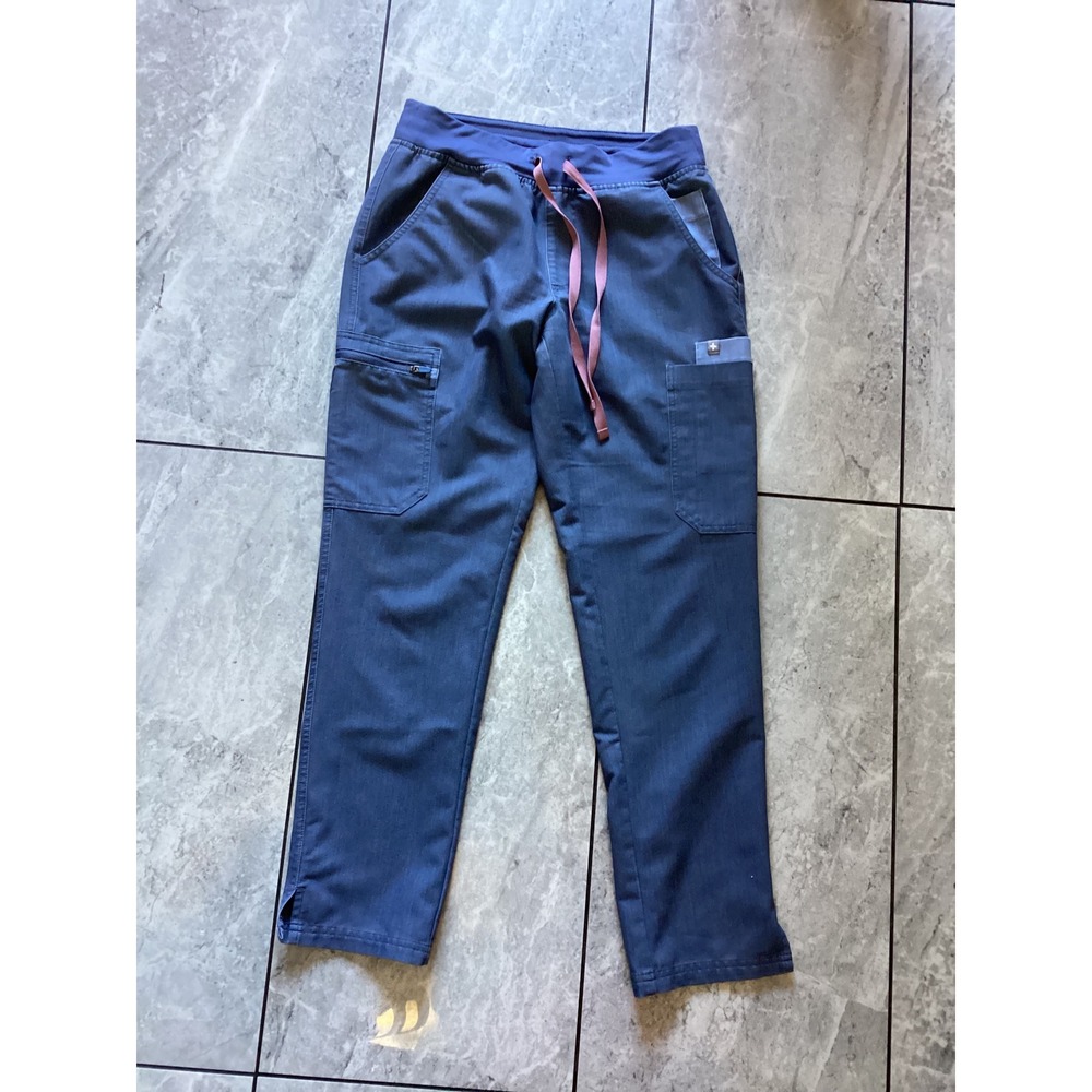 FIGS Technical Collection Charcoal Grey Cargo Scrub P… - Gem
